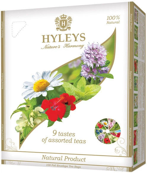 Чай Hyleys Гармонія 9 смаків 100 пакетиків по 1.5 г (4791045012573 ...