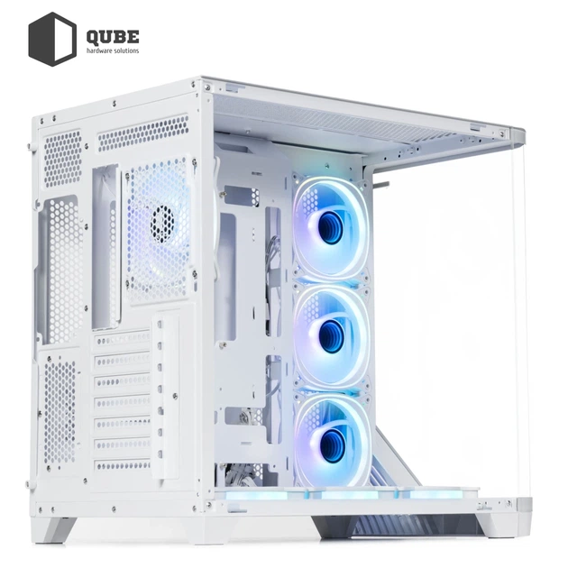 Корпус QUBE Mirage White (MIRAGE_GWNU3) – фото, відгуки, характеристики в інтернет-магазині ...