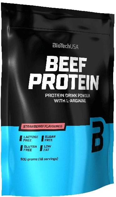 Протеин Biotech Beef Protein 500 г Клубника (5999076223800) – фото ...