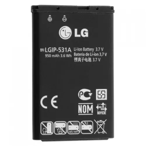 Аккумулятор LGIP-531A для LG T500, LG T510, LG T515, LG UX575 Rhythm ...