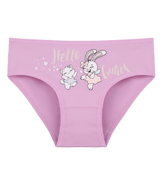 Труси сліпи для дівчинки з принтом Hello Cuties - Donella - 4171PB94 - 86-92 см - Рожевий ...