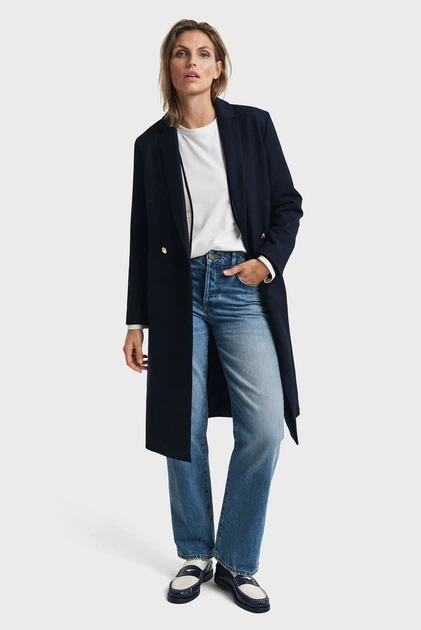 Жіноча біла футболка ANCHOR Gant L 4200573 – Брендовий одяг | ROZETKA