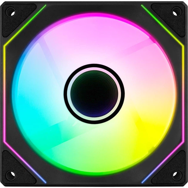 Вентилятор 120 мм AeroCool с ARGB подсветкой и реверсной лопаткой ...