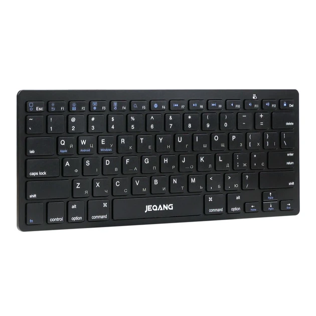 Беспроводная клавиатура Jeqang JB-320 2 типа беспроводного соединения по Bluetooth (модуль V5.2 ...