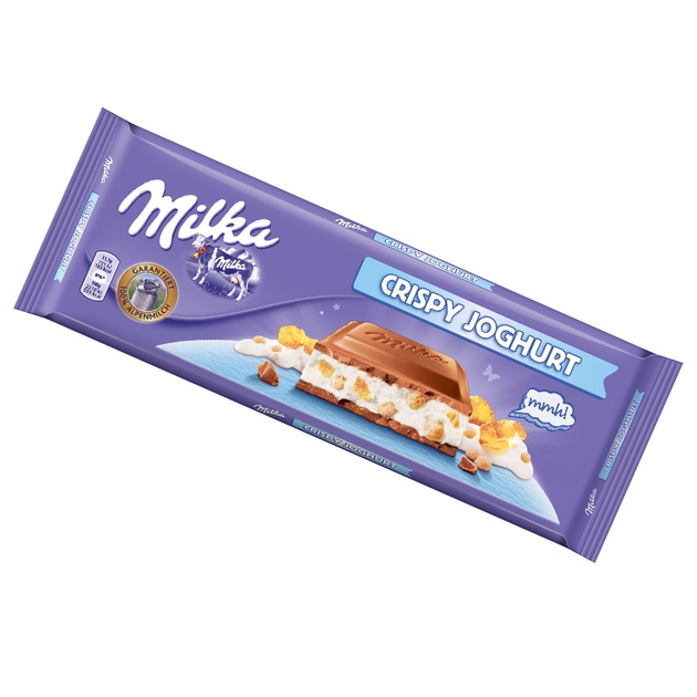 Шоколад Milka Crispy Joghurt 300 г – купить в Украине - ROZETKA. Цены ...