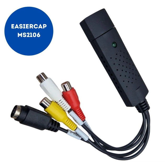 USB карта видеозахвата EasierCap MS2106, оцифровка – фото, отзывы ...