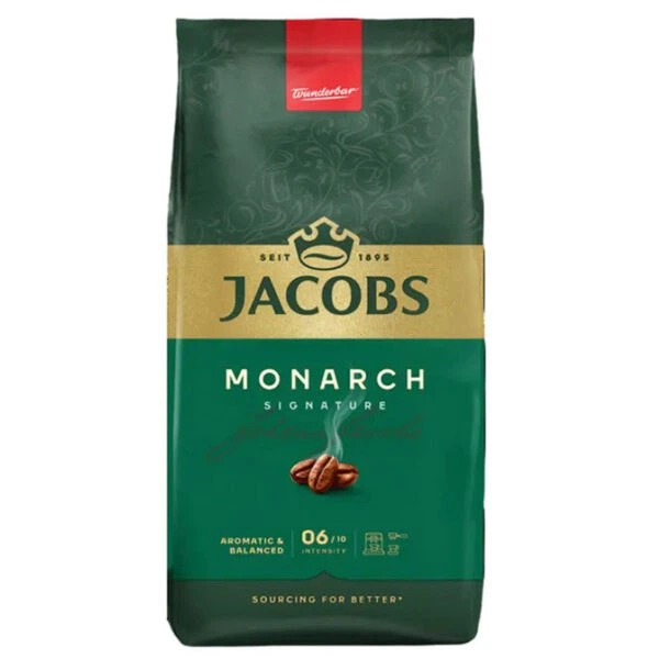 Купити Кава в зернах Jacobs Monarch 1 кг - ROZETKA. Вигідна ціна на ...