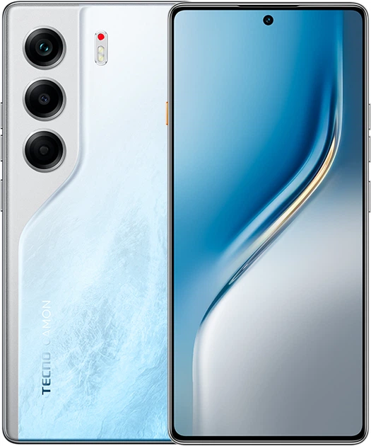 Мобільний телефон Tecno Camon 40 (CM5) 8/128GB Glacier White (4894947069277) – фото, відгуки ...
