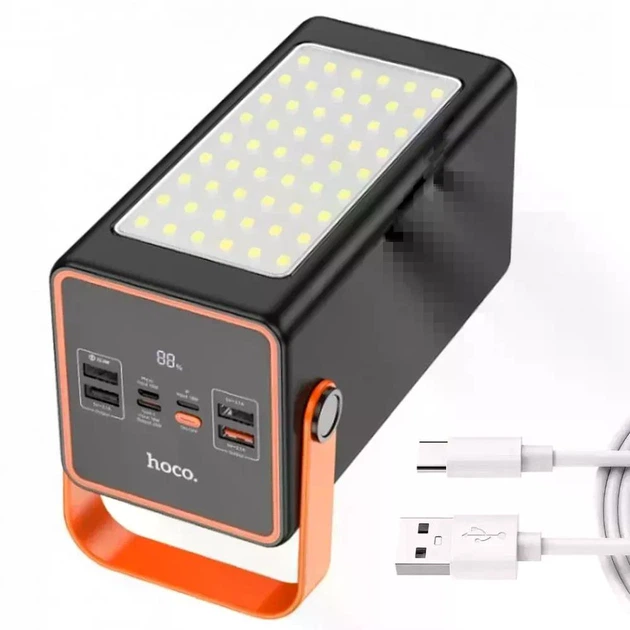 Павербанк 90 000 mAh, 22,5W (4хUSB) HOCO J107 / Портативна батарея ...