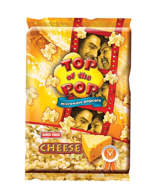 Попкорн для мікрохвильовоі печі AST Popcorn зі смаком сиру 100 g от ...