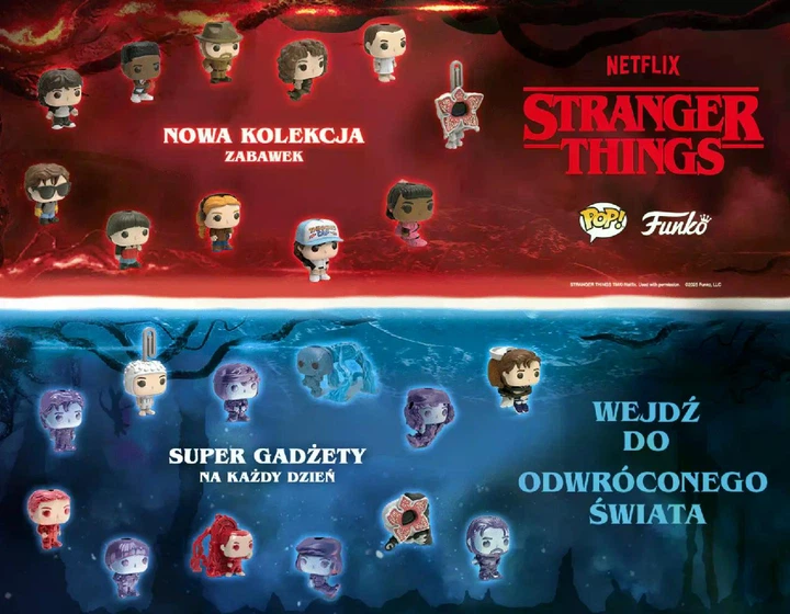Яйцо Kinder Joy Funko Pop Stranger Things Киндер Джой "Очень странные ...