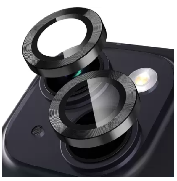 Захисне скло на камеру DK Lens Metal Ring Eagle Eye для Apple iPhone 14 ...