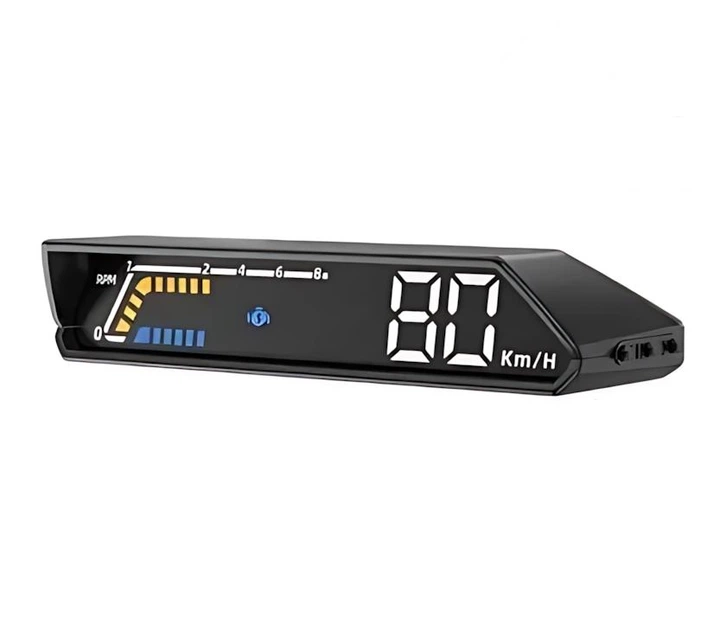 Автомобільний HUD-дисплей S100 з OBD2, GPS і функцією очищення кодів ...