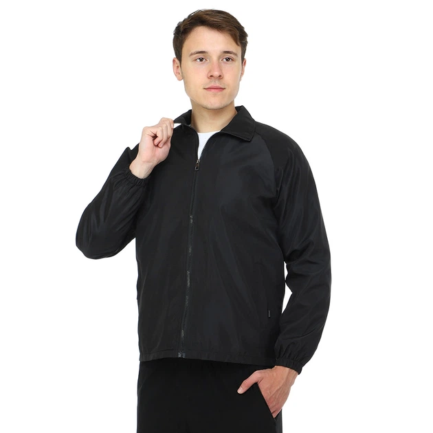 Вітровка спортивна чоловіча SP-Sport 602 розмір 2XL (175-180 см) Black – Брендовий одяг | ROZETKA