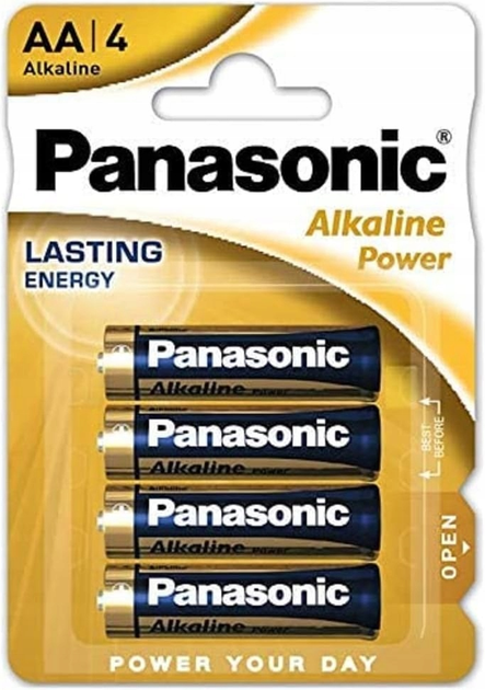 Батарейка AA LR6 Panasonic Alkaline Power 1.5V, лужна (алкалінова) для ...