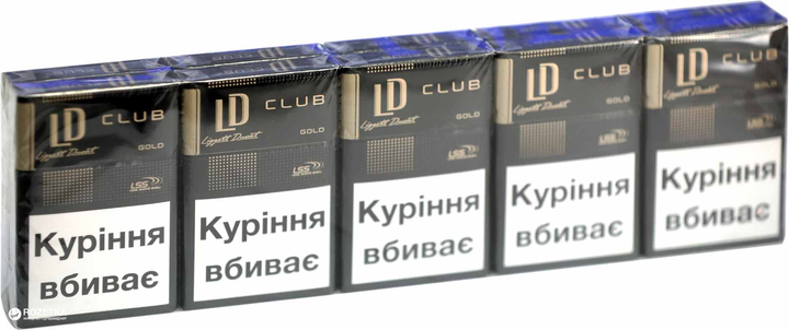 Блок сигарет LD Club Gold х 10 пачек (4820000535106) – фото, отзывы ...