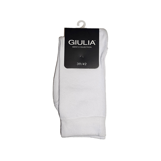 Чоловічі шкарпетки GIULIA MS3 CLASSIC, високі, білі, розмір 39-42 (92522) – Брендовий одяг | ROZETKA