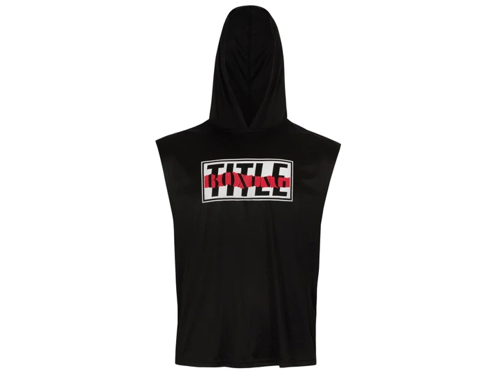 Безрукавка з капюшоном TITLE Boxing Outline Sleeveless Hoodie L чорний ...
