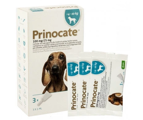 Prinocate (Принокат) Спот-он краплі від бліх, кліщів, профілактика ...