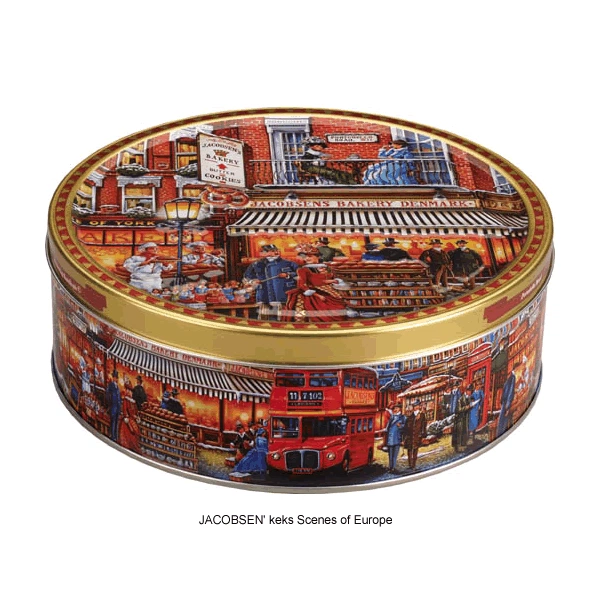 Печенье песочное Jacobsens Bakery ассорти ж/б 400г (ПП-00012) – ROZETKA ...
