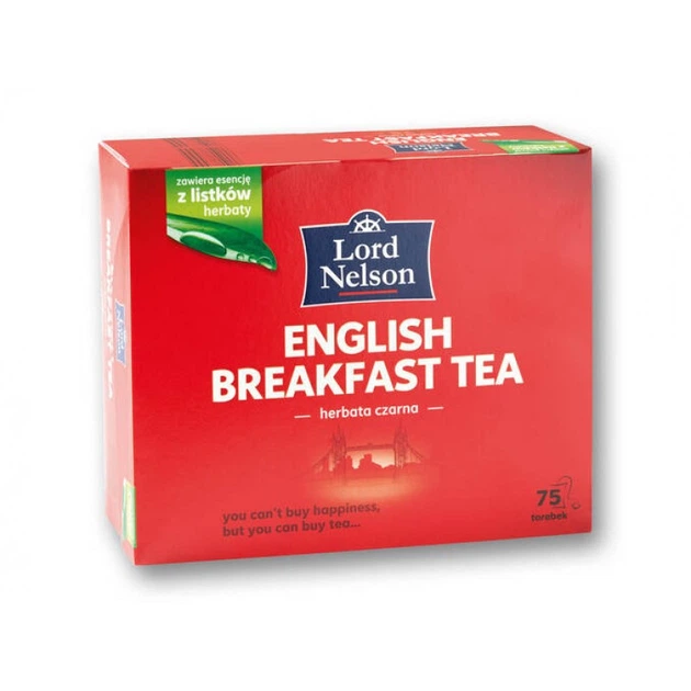 Чай черный Lord Nelson Englisch Breakfast Tea пакетики 75шт ...