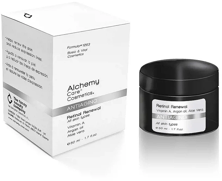 Нічний крем для обличчя з ретинолом, що оновлює - Alchemy Care ...