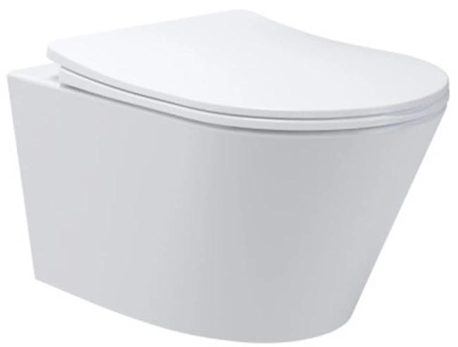 Унітаз підвісний Devit Harmony 3801082 безобідковий із сидінням Soft Close дюропласт – фото ...
