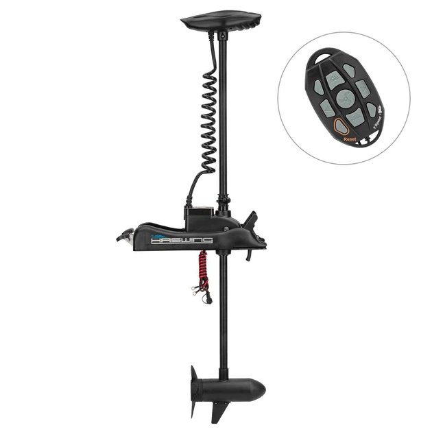 Електромотор Haswing Cayman B 55Lbs чорний 12В – фото, отзывы ...