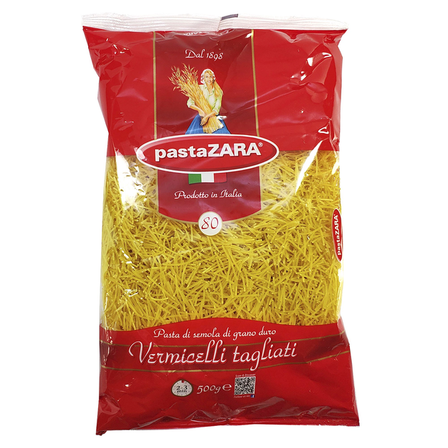 Макарони Pasta Zara 080 Vermicelli Tagliati 500 г от продавца: Rena ...