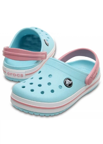 Крокси дитячі Crocs Crocband Kids Ice Blue/White 29 – Оригінальне ...