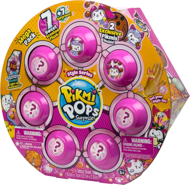 Игрушка-сюрприз Moose Pikmi Pops Mega Pack с ароматом кокоса (75247 ...