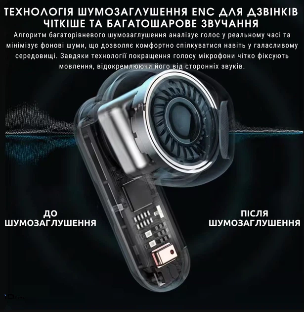 Бездротові ігрові Bluetooth-навушники Langsdom Theta TG11 з ...