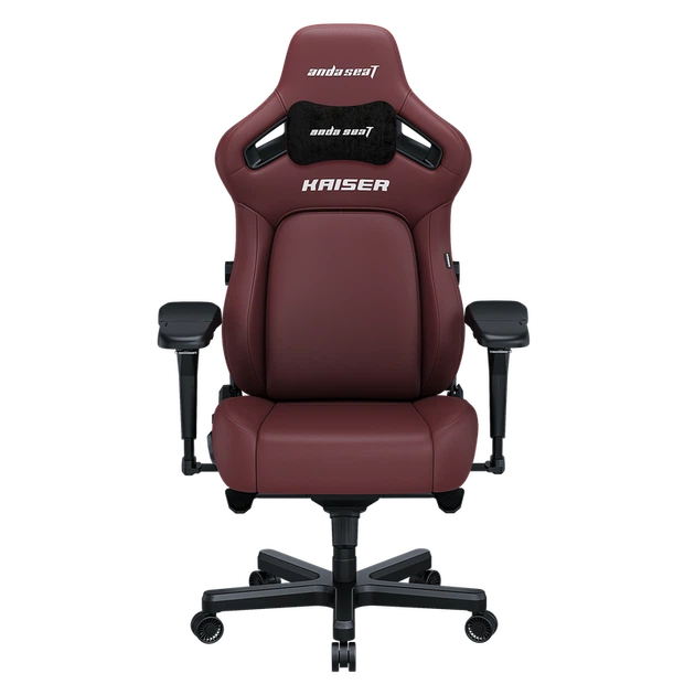 Крісло ігрове Anda Seat Kaiser 4 Maroon Size L – купити онлайн на ROZETKA
