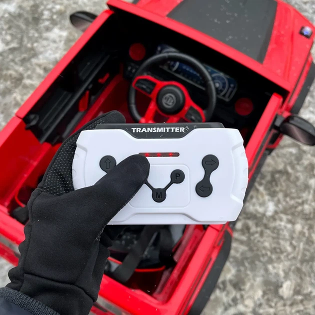 Дитячий електромобіль Kidsauto QK803 Mercedes BRABUS 900 4WD червоний ...