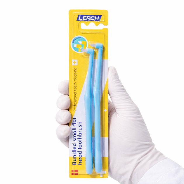 Монопучкова зубна щітка Lerch для брекетів, 2 шт. – купити онлайн на ...