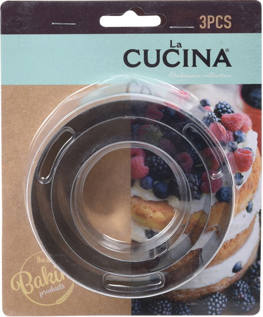 Форма для салатов и гарниров круглая La Cucina 3 шт (C80820490_round ...