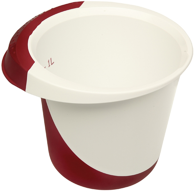 Миска для взбивания миксером Keeeper Deluxe 1.5 л Бордовая (KEE-1882.1 ...