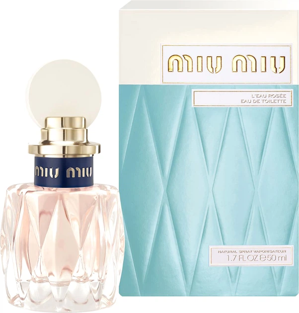 Туалетная вода для женщин Miu Miu L'Eau Rosee 50 мл (3614223487295) – в ...