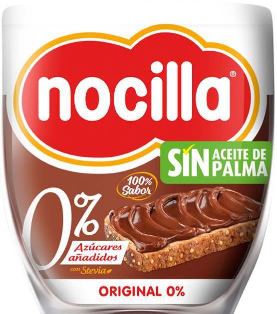 Паста шоколадно-ореховая Nocilla Оригинальная Без сахара 190 г ...