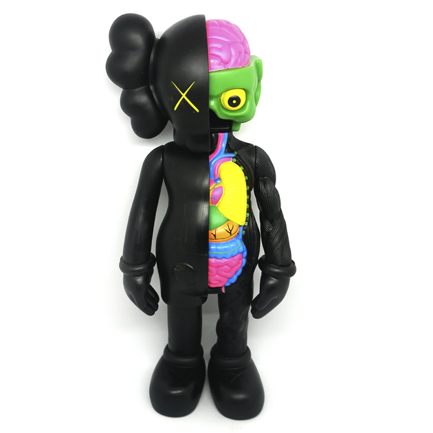 Коллекционная фигурка KAWS Companion Black Brain 400% – игрушки с ...