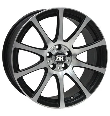 Racer Wheels Evo (7J x 16 5x108 ET38 DIA73.1 Satin Black Machined Face ...