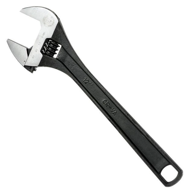 Ключ разводной 300мм, Cr-V, черный, фосфатированный, INTERTOOL XT-0062 – фото, отзывы ...