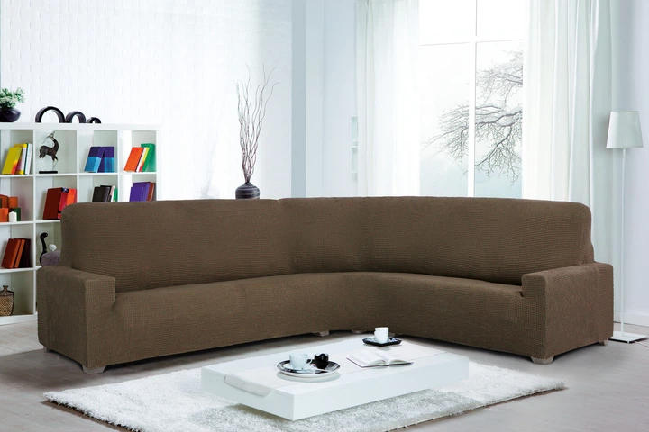 Чехол натяжной на Угловой диван Гламур Nueva Textura Анте – фото ...