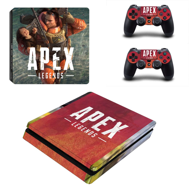 Виниловые наклейки на PS4 SLIM и Dualshock Apex Legends Sony ...