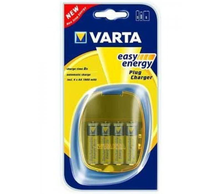 Зарядное Устройство Varta 57063 С 4 Аккумулятора – фото, отзывы ...
