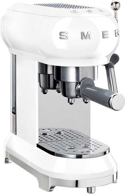 Кофеварка рожковая SMEG ECF01WHEU – фото, отзывы, характеристики в ...