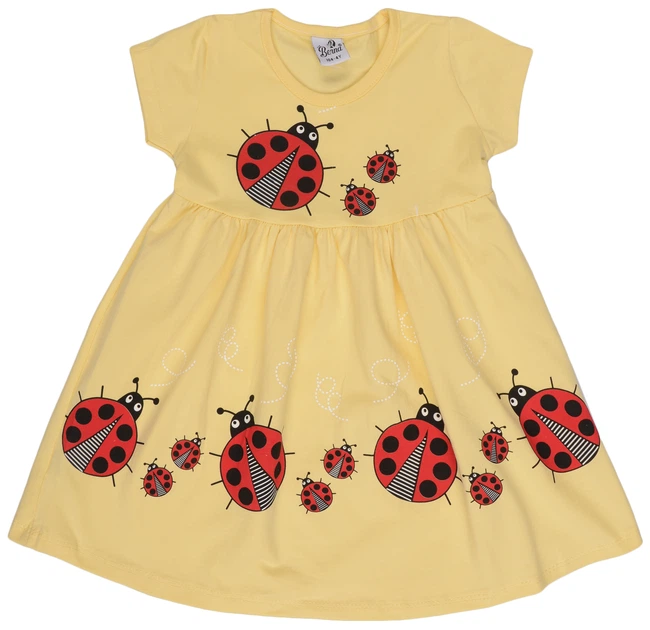 Платье Benna Kids 11105 104 см Желтое (ROZ6205115320) – Брендовая ...