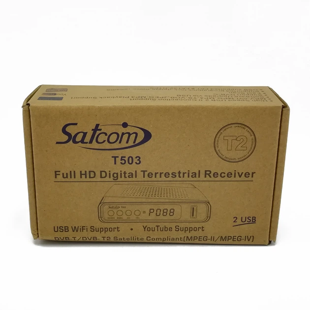 ТВ-ресивер Satcom T503 – фото, отзывы, характеристики в интернет-магазине ROZETKA от продавца ...