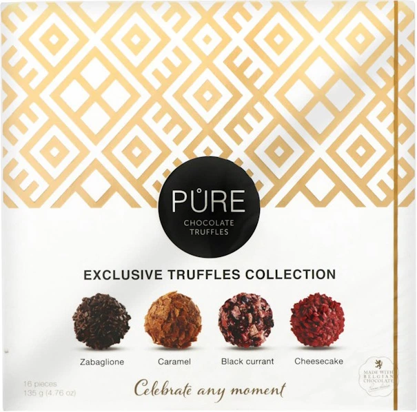Цукерки Pure Chocolate Трюфель асорті 135 г (250010815020) – купити в ...