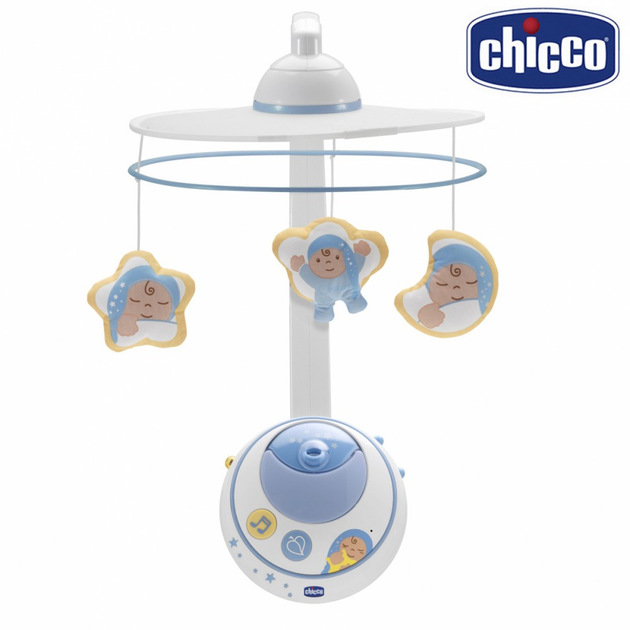 Мобиль-проектор на кроватку Chicco Magic Stars Original, голубой – фото ...
